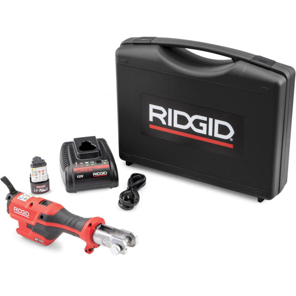 RIDGID MIKRO Lisovačka RP 115 (AKU 12V) + 3x čeľuste